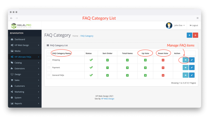 Module Ultimate FAQs OpenCart